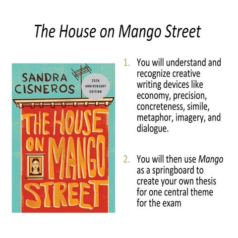 The House on Mango Street figurative language | PPT