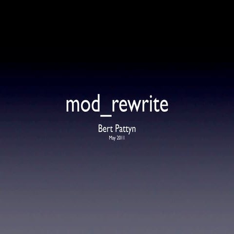 Modrewrite Ppt 3092