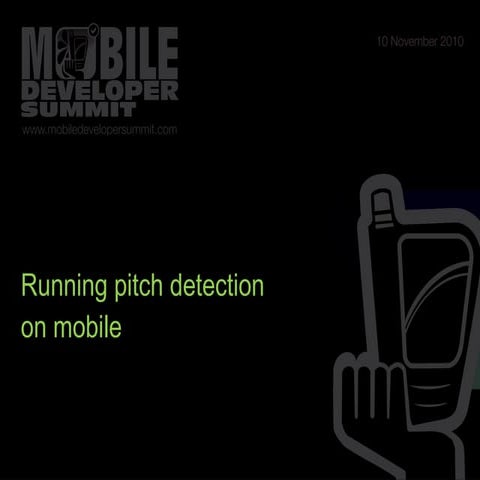 Practical Pitch Detection on iPhone | PPT