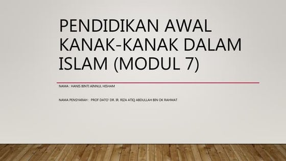 Modul | PPT