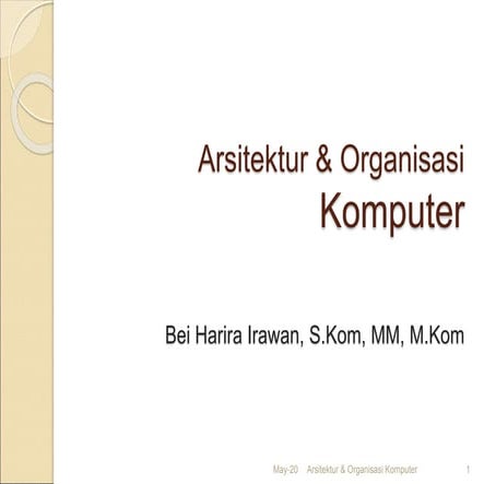 Orkom - Modul 8 Capter - 1 | PPT