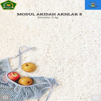 Modul ajar semester genap akidah akhlak kelas 8.pdf
