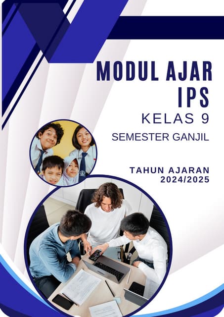 Modul Ajar IPS Kelas 9 Deep Learning | PDF