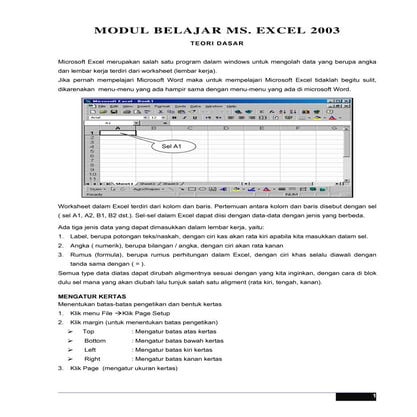 Modul excel-praktik | PDF