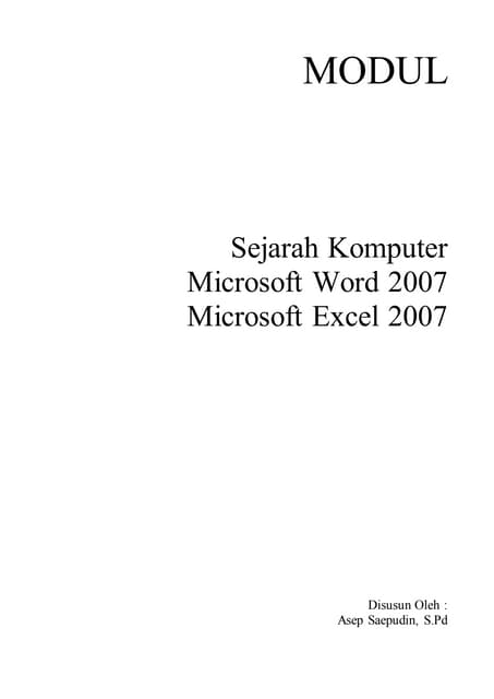 Makalah perangkat lunak dan keras | PDF