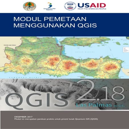 Modul pemetaan-menggunakan-qgis 5-dec2017 | PDF