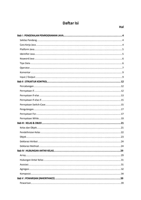 Modul PBO Bab-07 - Enkapsulasi (Encapsulation) | PDF
