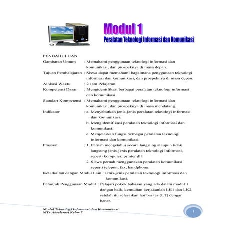 Modul 1 | PDF
