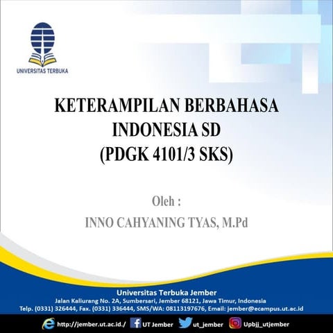 Modul 1.ppt universitas terbukaPDGK 4101 | PPT