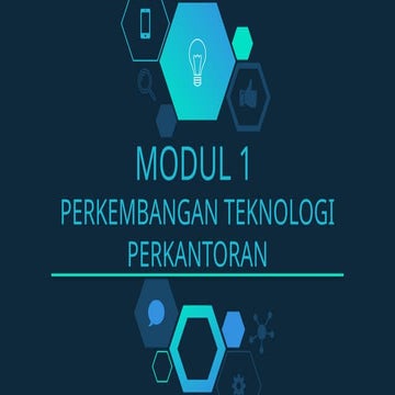 MODUL 1 - Perkembangan Informatika Dalam Perkantoran.pptx