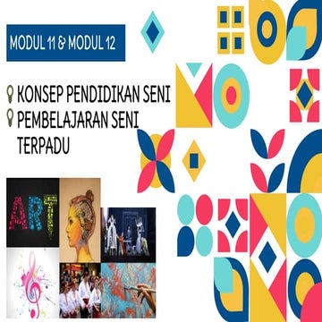 MODUL 11 DAN 12 PENDIDIKAN SENI semester 2 | PPTX