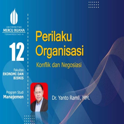 Modul 12 Ppt, Konflik dan Negosiasi.pptx