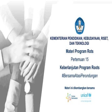 Modul 15 Program Roots untuk Pencegahan dan Penanganan Kekerasan di ...