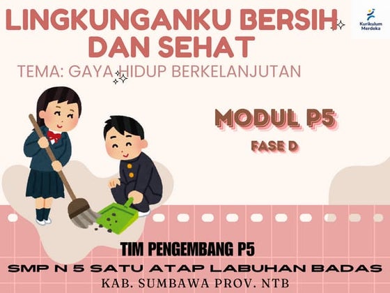 Modul P5 gaya hidup berkelanjutan kelas 5 | PPTX