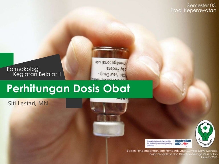 penghitungan dosis obat