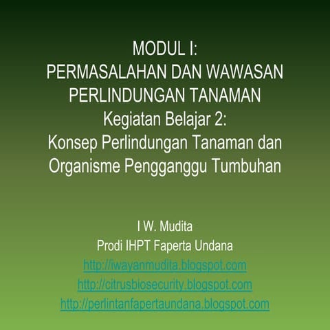 Modul1 kb2, konsep perlintan_opt | PPTX