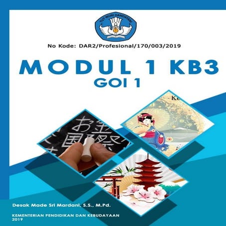 Materi M1KB3 - Modul GOI 1 | PDF