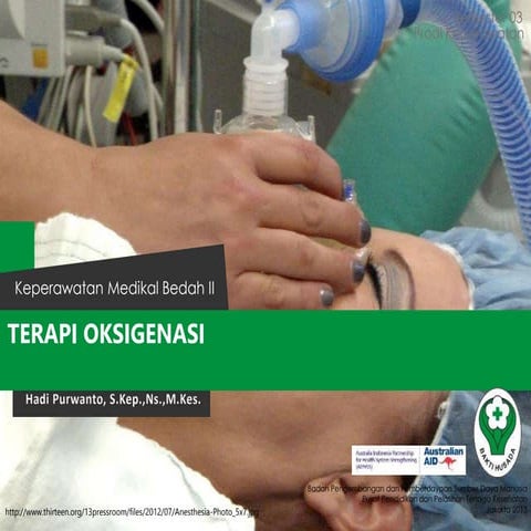 Modul 1 kb4 terapi oksigenasi | PPTX