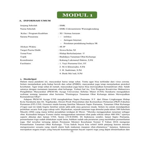 MODUL 1 P5 Kelas XI Kelompok III Nov 2023.docx