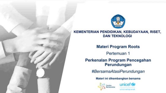 Modul 15 Program Roots untuk Pencegahan dan Penanganan Kekerasan di ...
