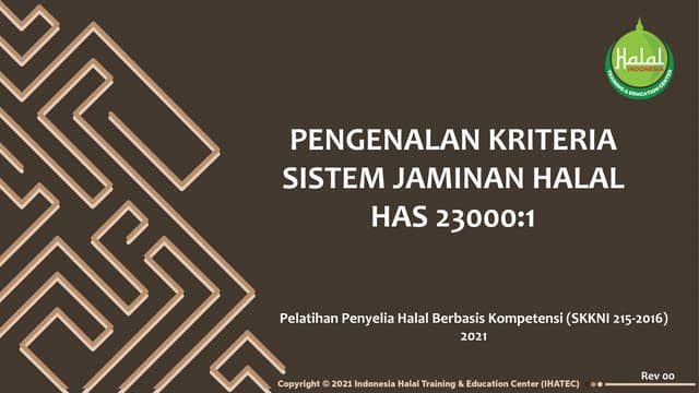 Materi Training Sertifikasi Halal dan Kriteria SJPH.pptx