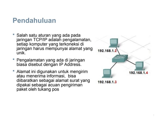 Ip Address Dan Subnetting Pptx