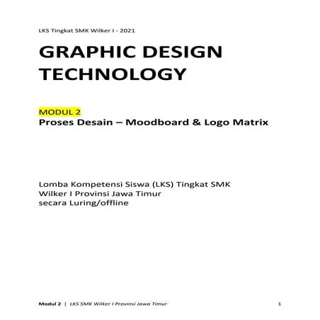Modul 2 lks wilker 1 jatim | PDF