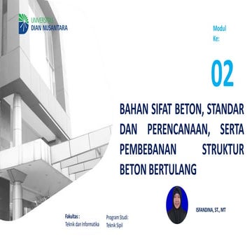 MODUL PERKULIAHAN - Struktur Beton 1.pdf