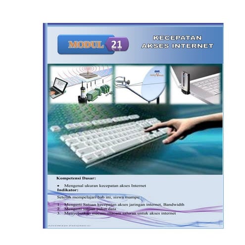 Modul 21 kecepatan akses internet | PDF