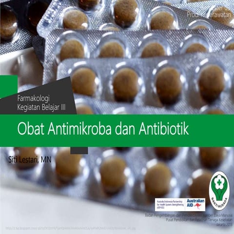 Farmakologi I. Antibiotika | PPT