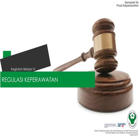 REGULASI KEPERAWATAN | PPTX