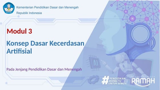 MEMBUAT MODUL AJAR BERBASIS ARTIFICIAL INTELLEGENCE (AI) | PPTX