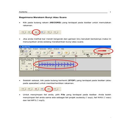 Modul 3 audacity | PDF