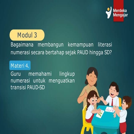 modul3-bagaimanamembangunkemampuanliterasinumerasisecarabertahapsejakpaudhinggasd-240305205117 ...