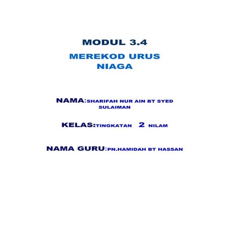Modul 31 | PDF