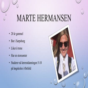 Personlig Powerpoint | PPTX