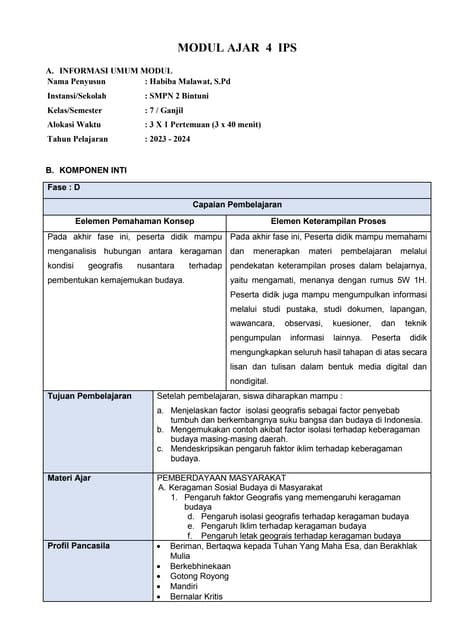 CONTOH RPP SMA DAN SD BERBASIS SEL DAN DEEP LEARNING.pdf
