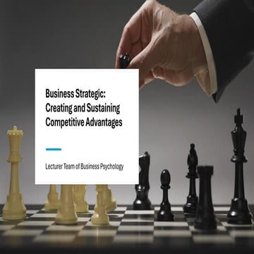 Module 4 Business Strategy competitive advantages | PPT