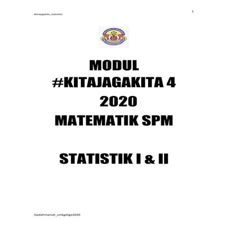 Modul4 #kitajagakita statistik1&2 converted | PDF