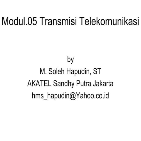 Modul#5.transmisi | PPT