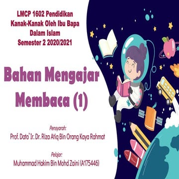 Modul 5 bahan mengajar membaca 1 | PPTX