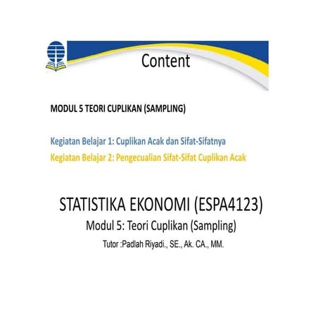 Modul 5 [compatibility mode] | PDF