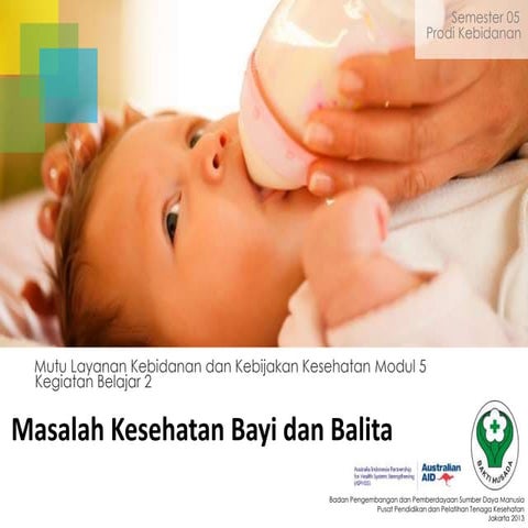 Masalah kesehatn bayi dan balita | PPTX