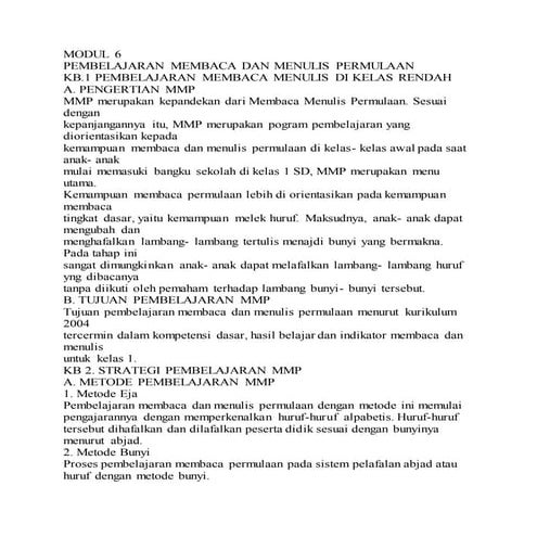 PPT MATERI DAN PEMBELAJARAN BAHASA INDONESIA SD | PPTX