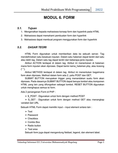 Membuat Form dengan tag HTML.ppt