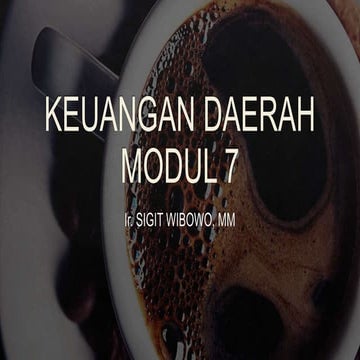 Modul 7 adpu4333 | PPTX