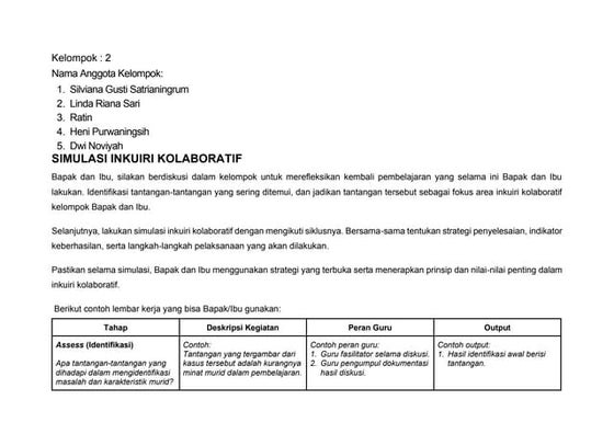Modul 7 Kp 1 Pelatihan Pembelajaran Mendalam | PDF