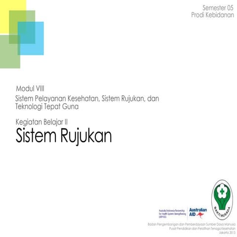 Konsep Sistem Rujukan | PPTX