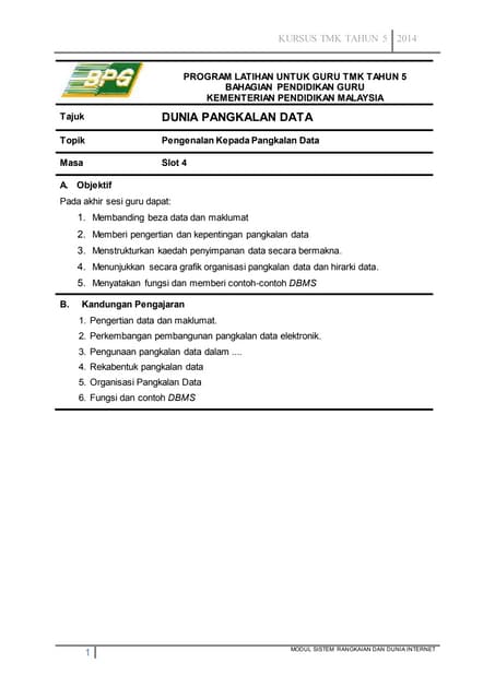 Komparasi penggunaan physic file dan logical file pada MS Access dan MySQL | PDF