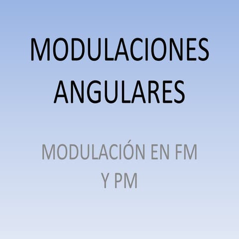 Chapter 4 frequency modulation | PPT